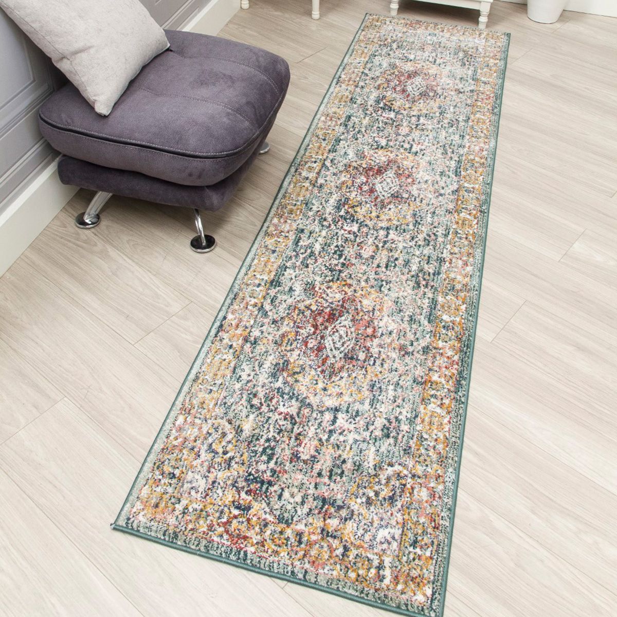 Boho Medallion Green-XRUGS