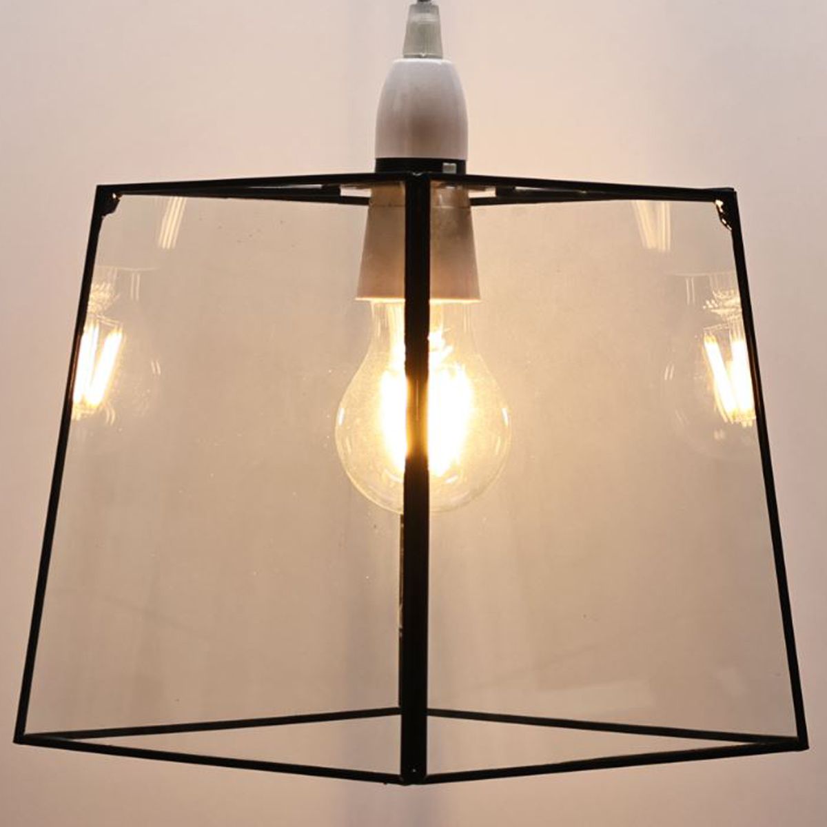 dallas black black pendant