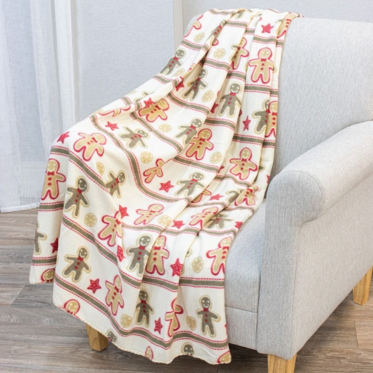 gingerbread xmas xmas throw