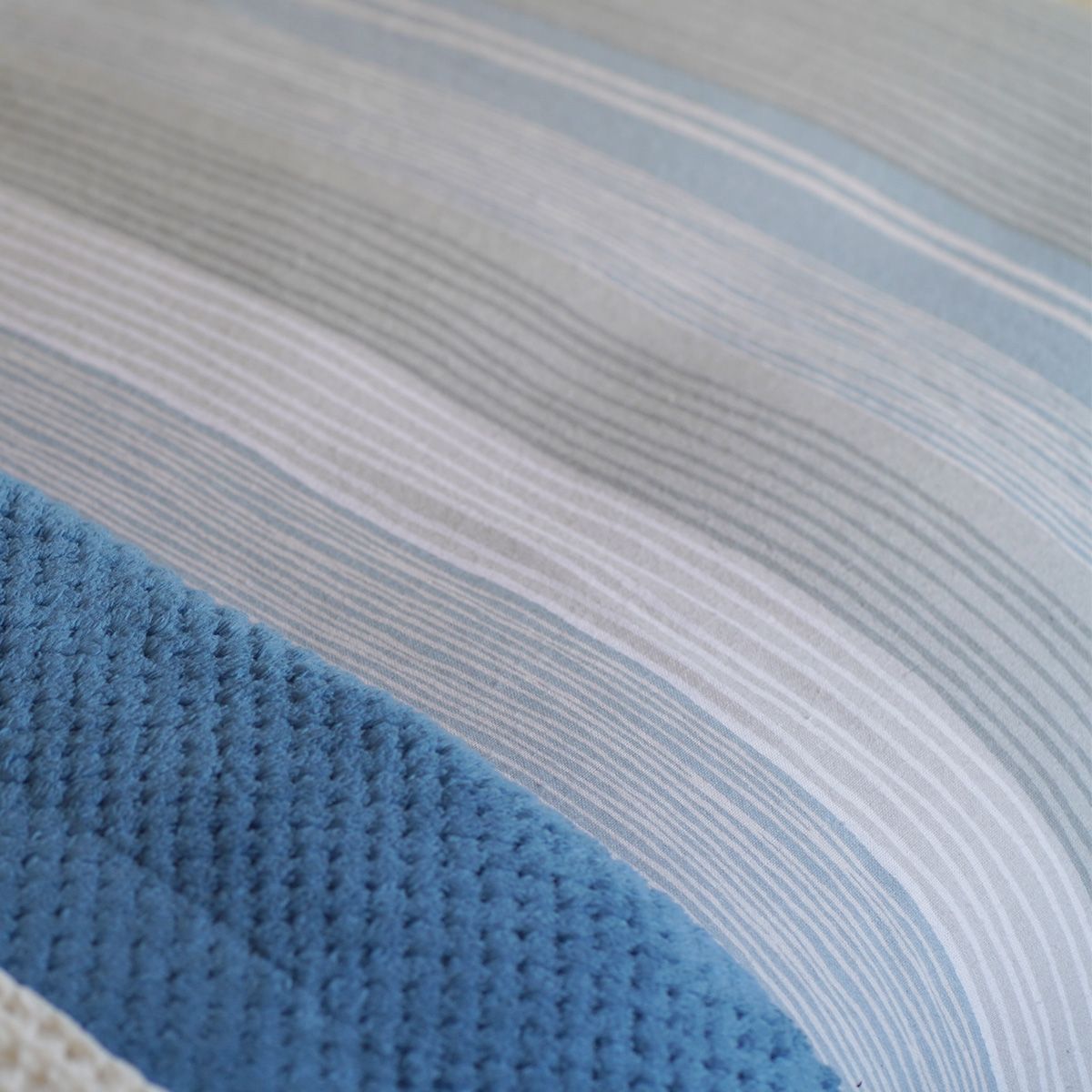 Blaine Grey Cotton Duvet Set