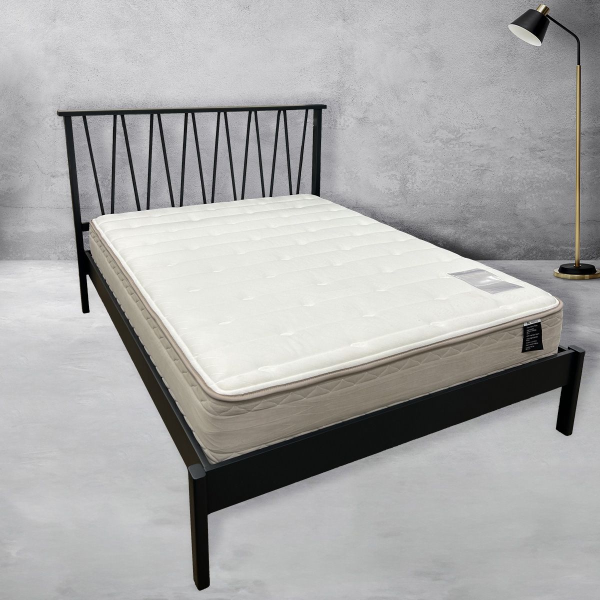 Layla Bedframe Off Black-BD