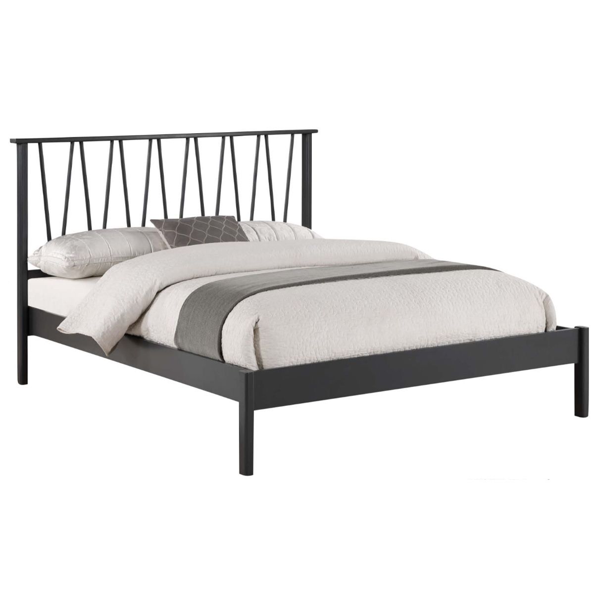 Layla Bedframe Off Black-BD