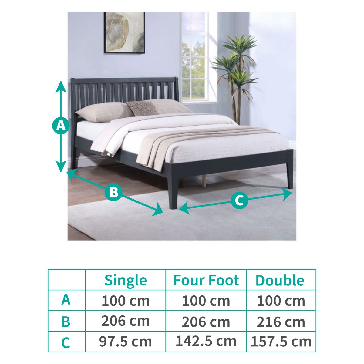 Luna Bedframe Ivory-BD