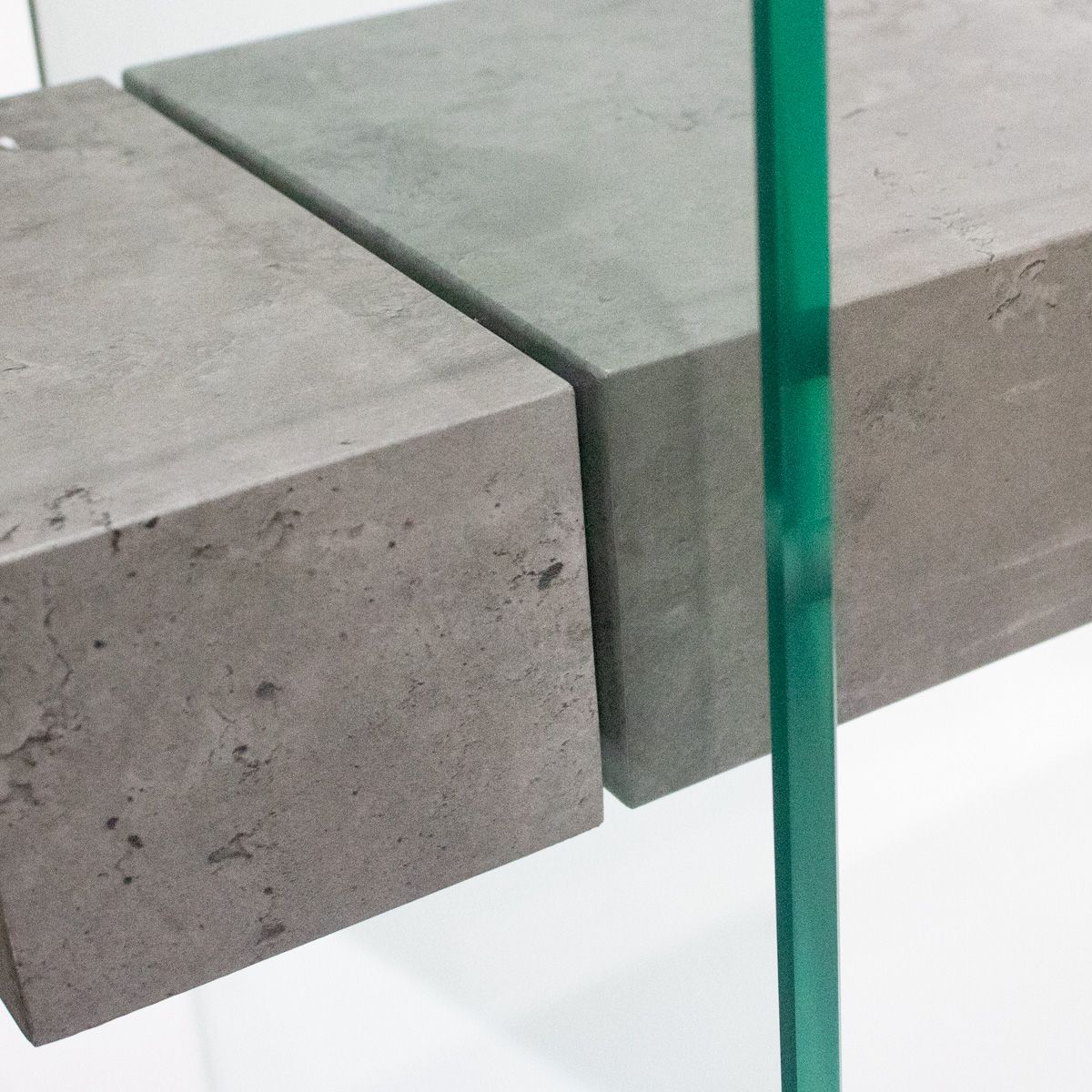 milan concrete concrete console