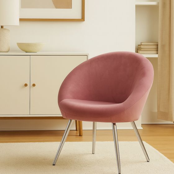 asha pink pink chair