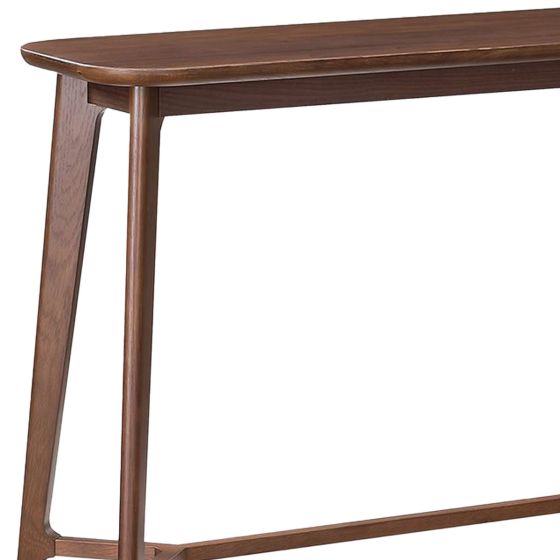 lincoln walnut walnut console