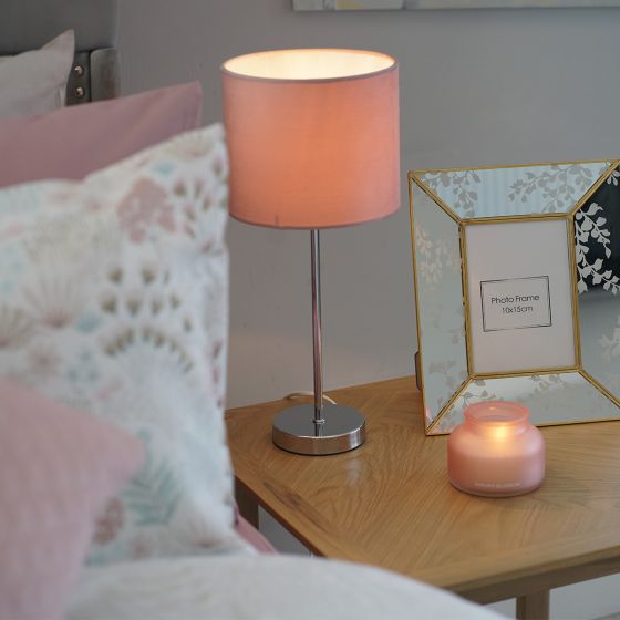 luna silv+blush silv+blush lamp